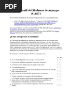 Test Infantil de Asperger (CAST) | PDF | Autismo | Síndrome de Asperger