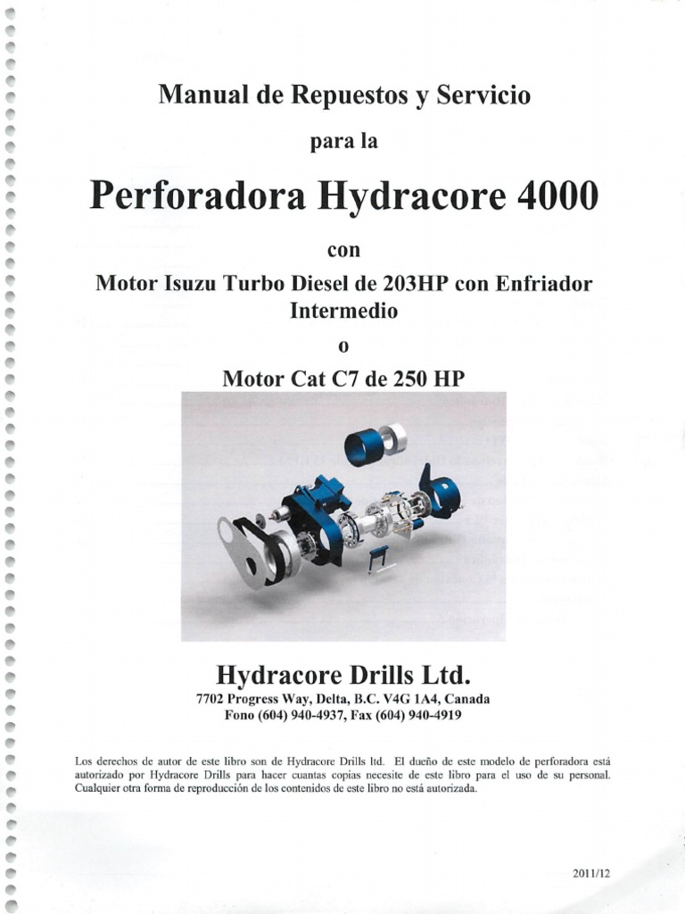 Manual Hydracore 4000 1 PDF | PDF