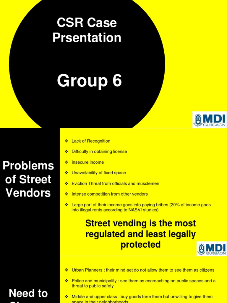 CSR Case Prsentation: Group 6 | Download Free PDF | Corporate Social ...