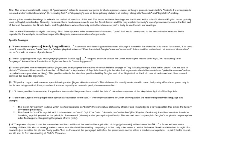 An Analysis of Kennedy's Rhetorical Structure and Terminology in his ...