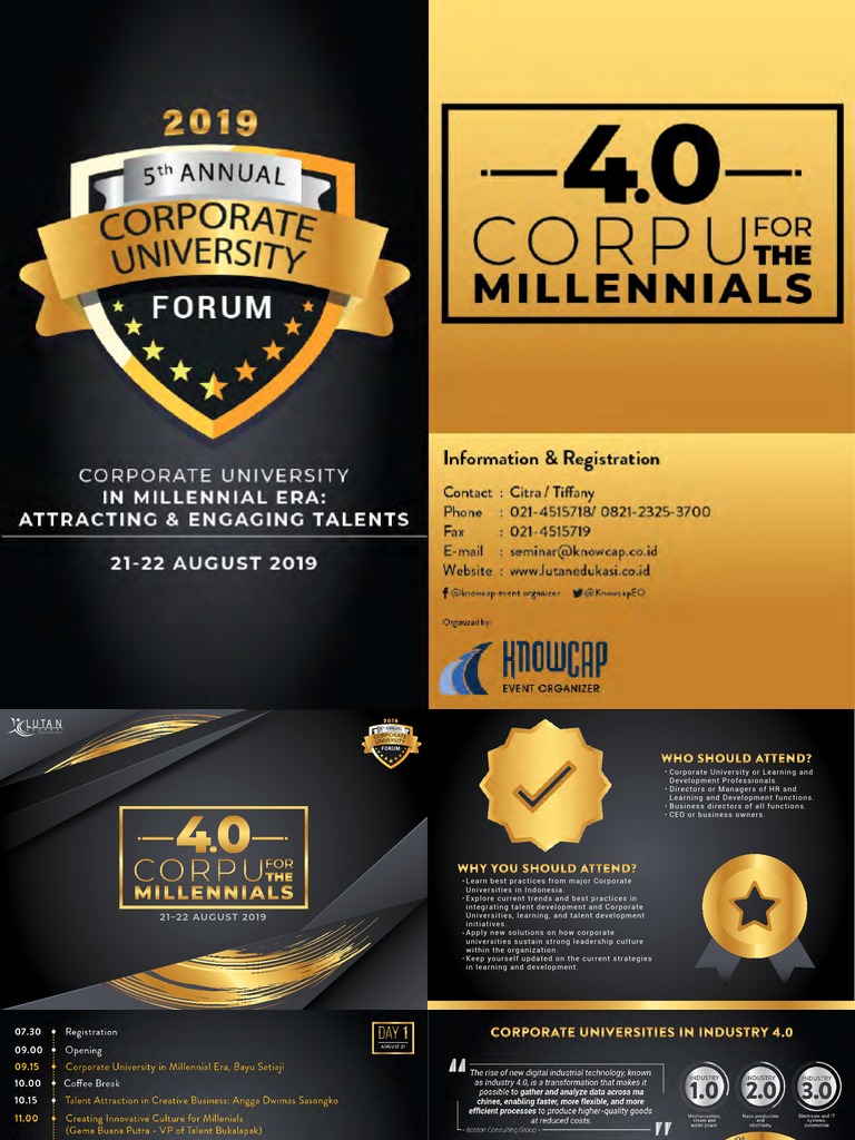 Corporate University Pdf Organizational Culture Educational