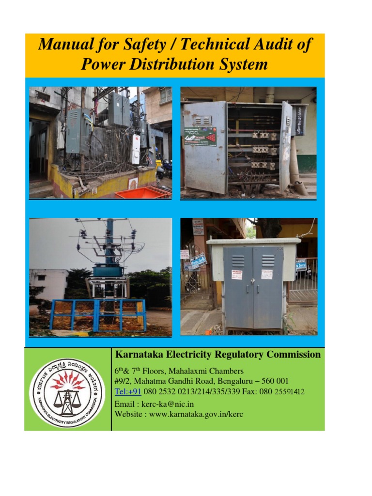 Manual For Safety / Technical Audit of Power Distribution System | PDF ...