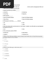 HTML Exam | PDF | Html Element | Html