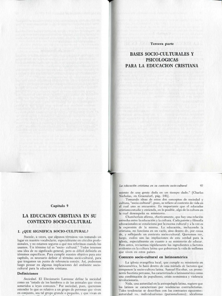 Bases para La Educacion Cristiana - Hayward Armstrong (Parte 3) | PDF ...