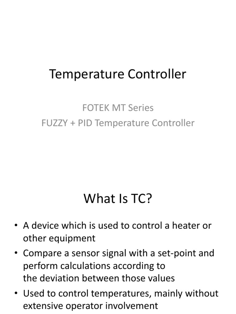 Temperature Controller | PDF | Control Theory | Control System