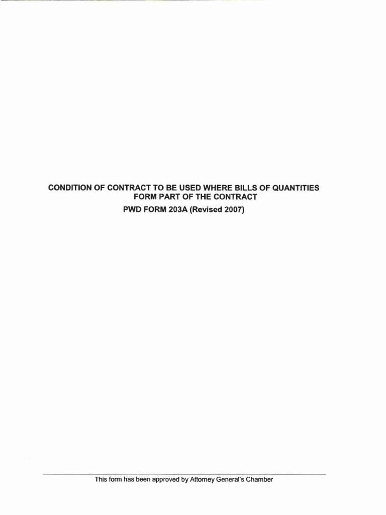 Borang JKR 203 A (2007) | PDF