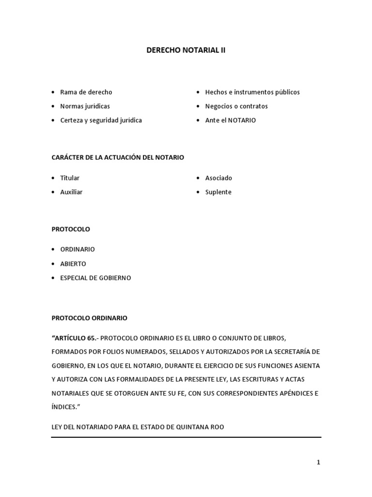 Derecho Notarial | PDF | Ley común | Derecho Civil (Common Law)