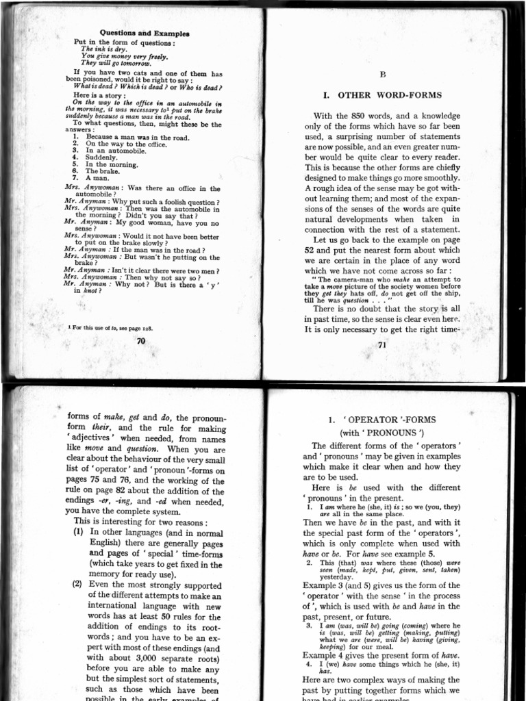 ABC Other Word Forms | PDF | Learning | Nature