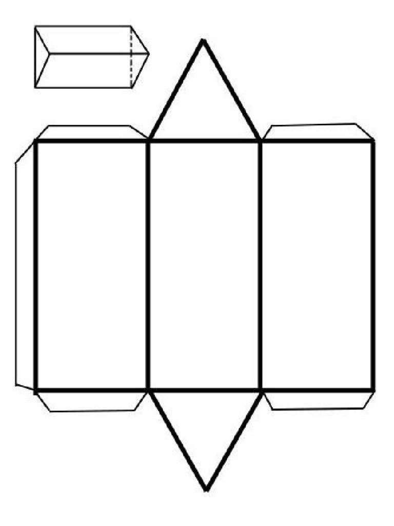 Solidos Geometricos Moldes | PDF