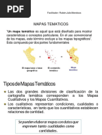 Tipos De Mapas Temáticos Y Ejemplos Pdf Mapa