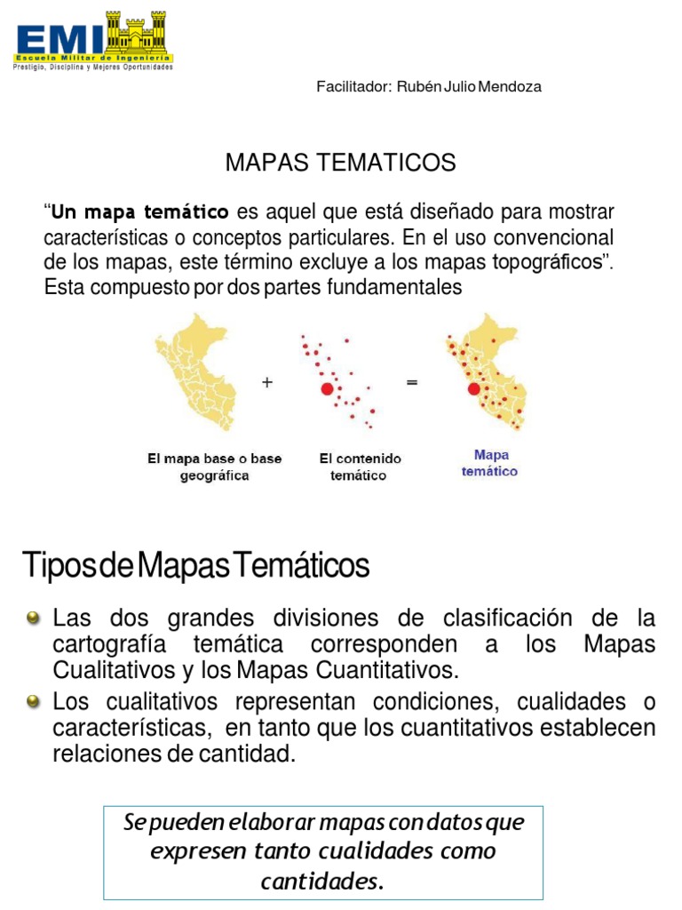 Mapas Tematicos Final | PDF | Mapa | Los símbolos