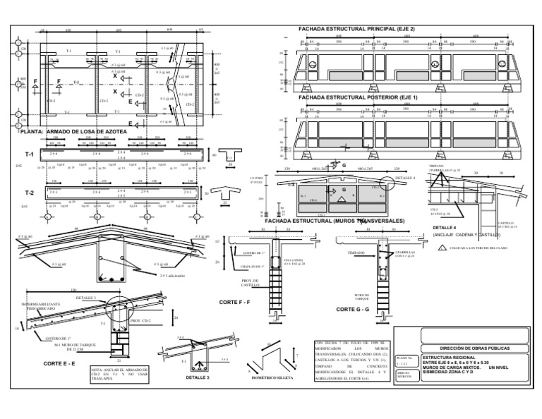 2.3 Croquis Estructural | PDF