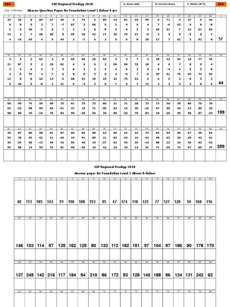 Magic QP With Paper No. | PDF