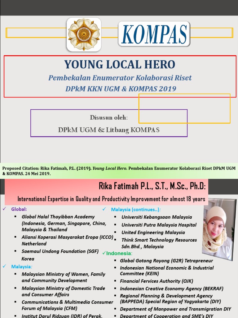 QSD KKN DPKM UGM KOMPAS 2019 Ibu Rika Fatimah | PDF