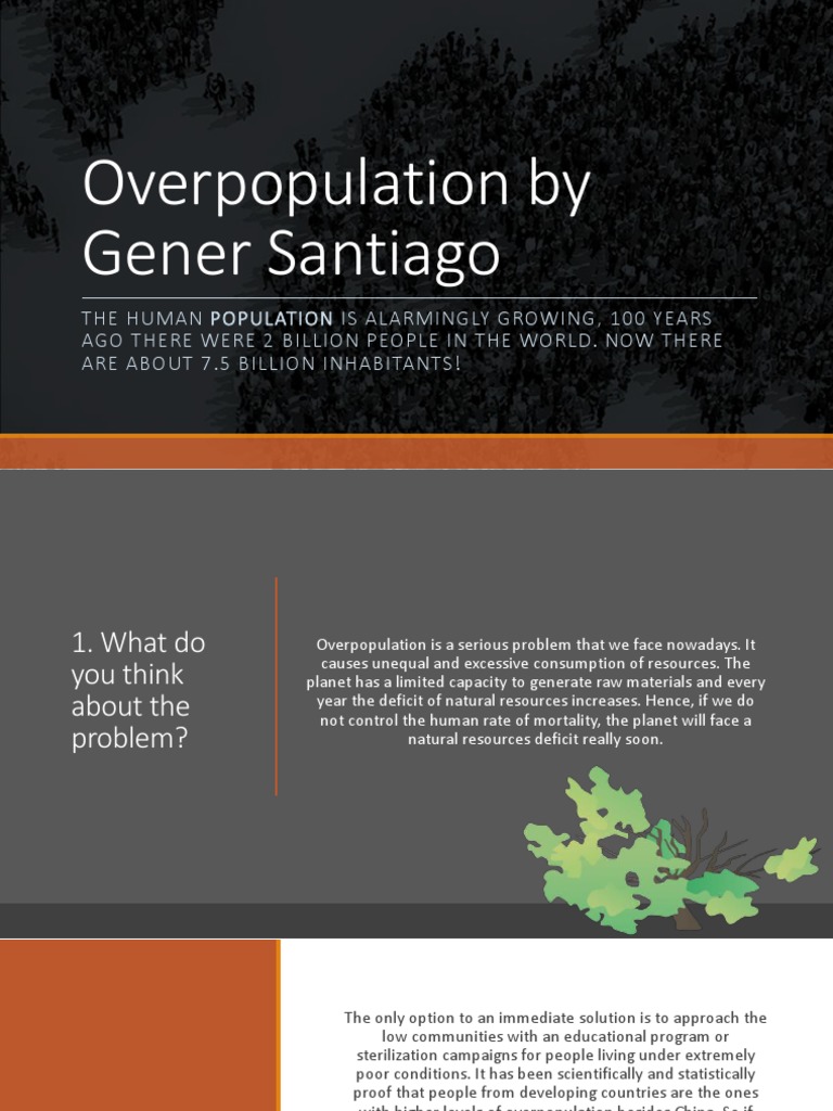 Addressing Overpopulation Challenges | PDF | Human Overpopulation ...