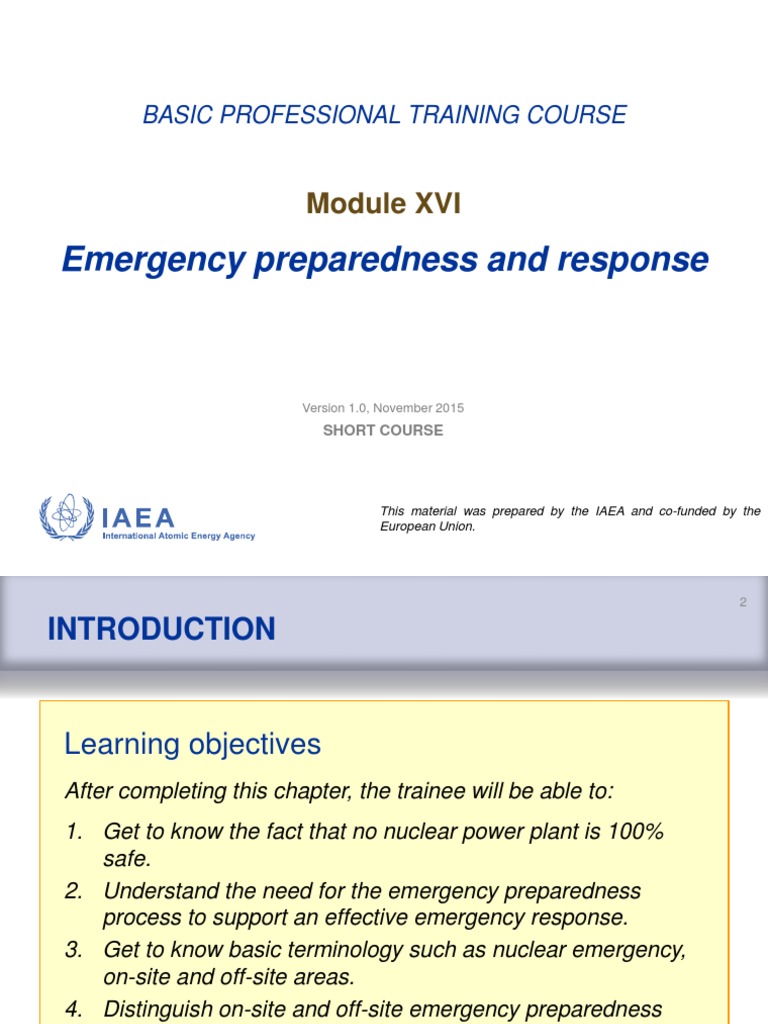 Nuclear Emergency Preparedness Training | PDF | Radioactive ...