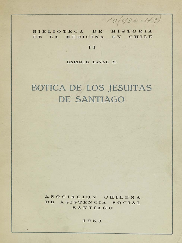 La Botica Jesuita PDF | PDF | Sociedad de jesus | Farmacia