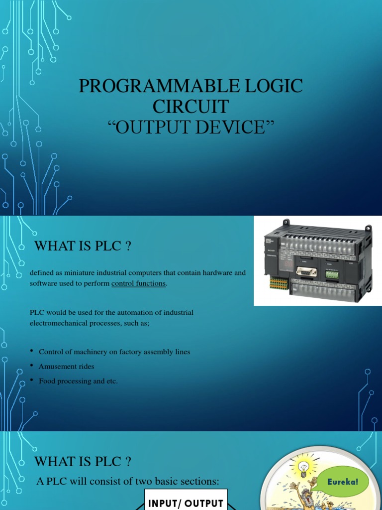 PLC Output Device | PDF | Programmable Logic Controller | Input/Output