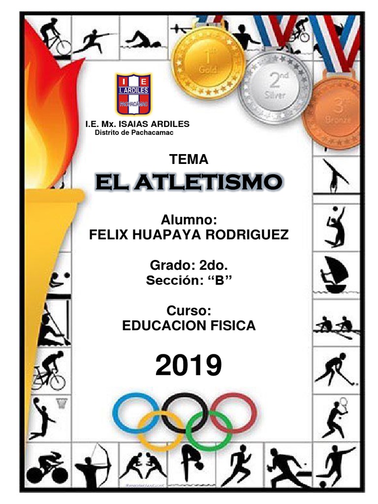 Caratula El Atletismo