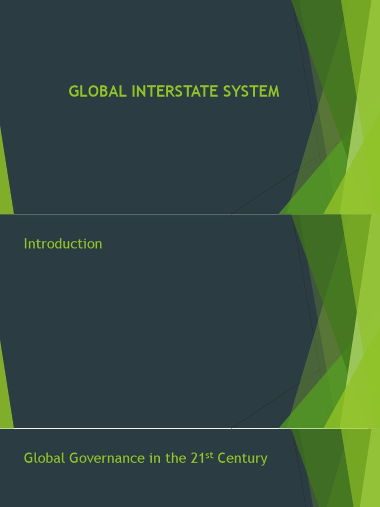 Global Interstate System | PDF