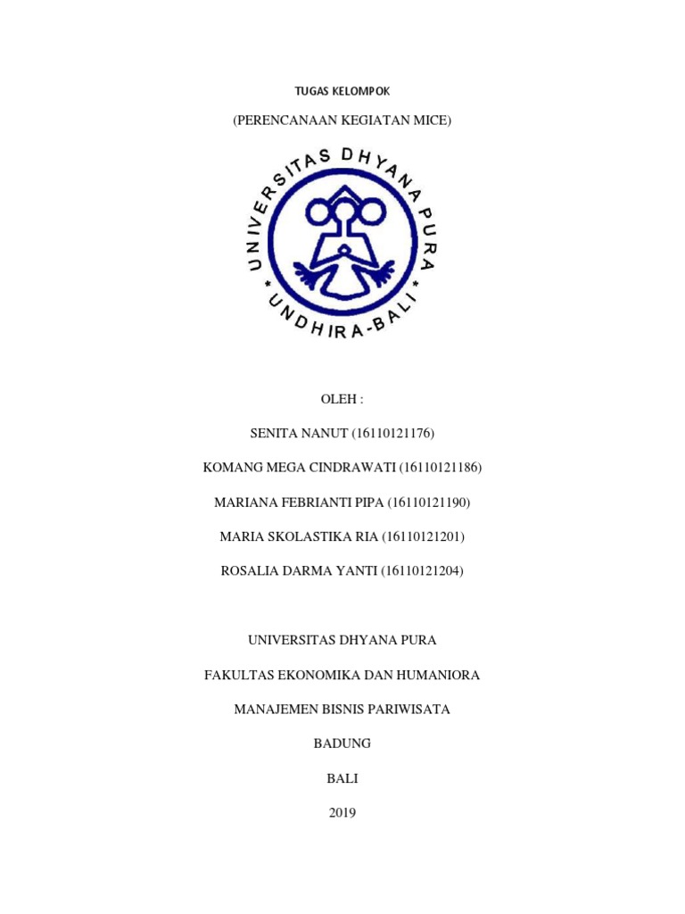 Proposal Mice Gedung B | PDF