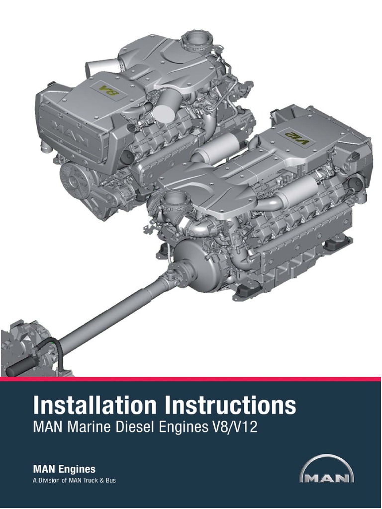 Installation Instruction V8 and V12 | Diesel Engine | Engines | Free 30 ...