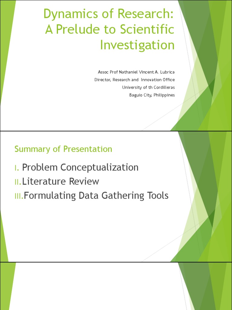 Dynamics of Research | PDF | Scientific Method | Hypothesis