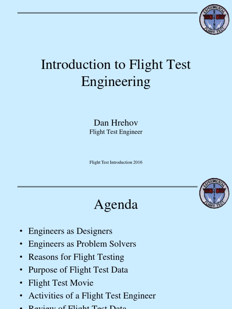 Introduction To Flight Test Engineering: Dan Hrehov | Download Free PDF ...