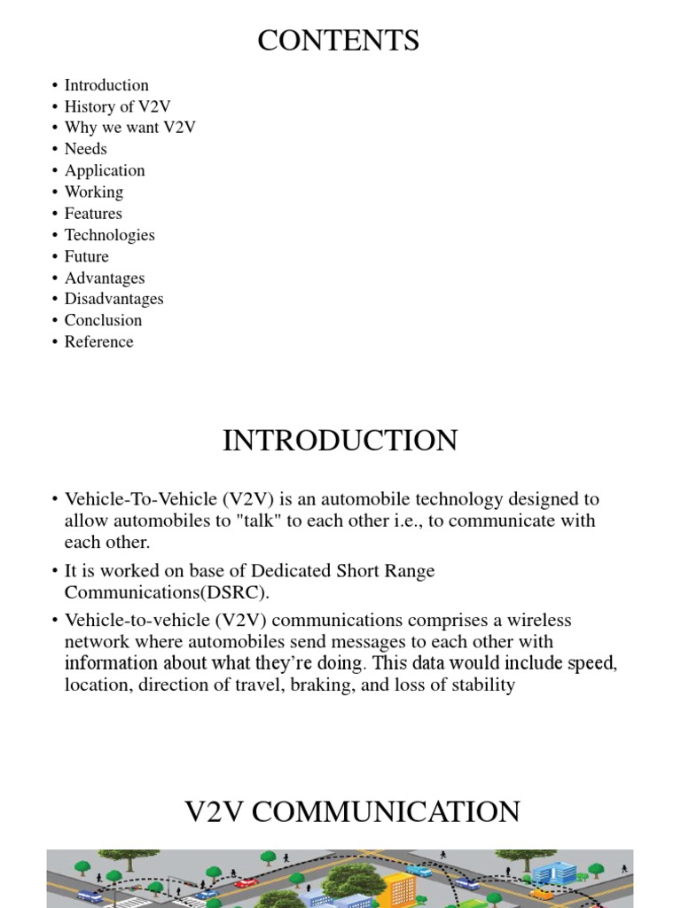 25 - Advance Vehicle To Vehicle Communication | PDF | Wireless Ad Hoc ...