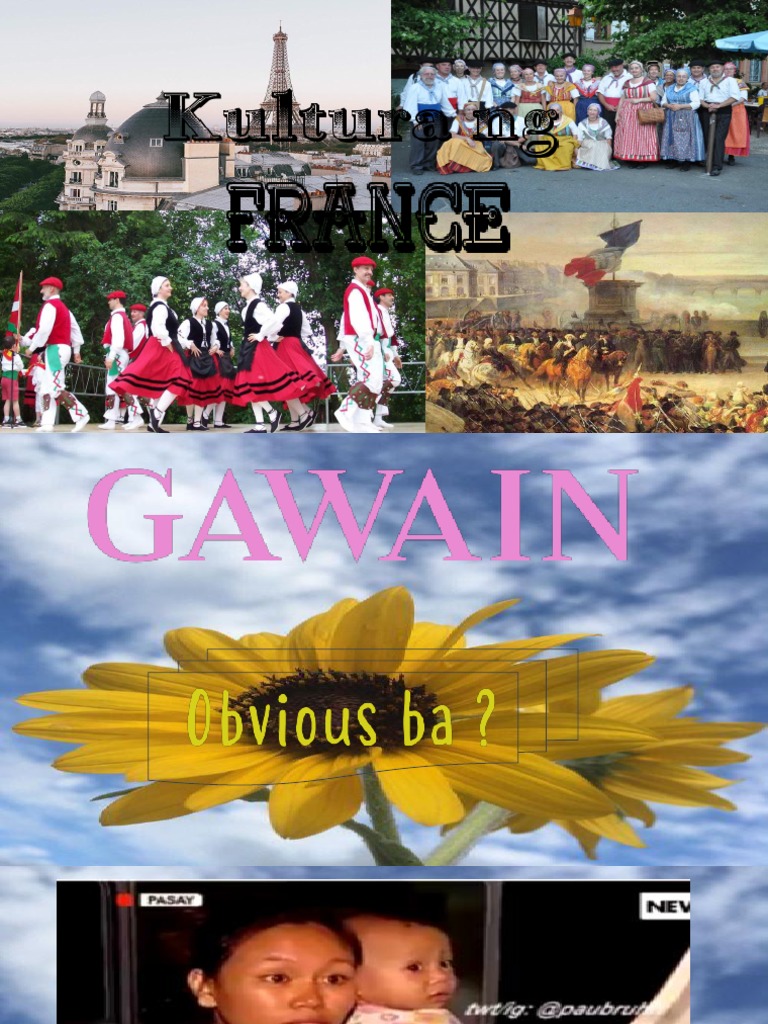 Kultura at Tradisyon NG France | PDF