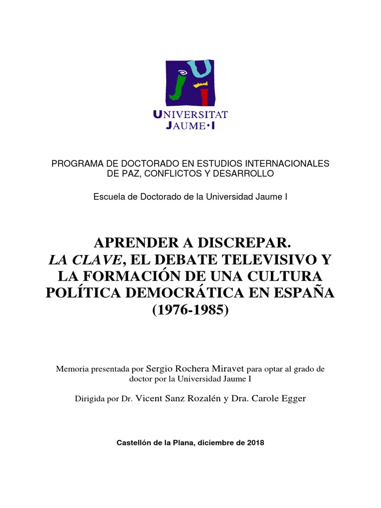 Aprender A Discrepar | PDF | Democracia | Ideologías políticas