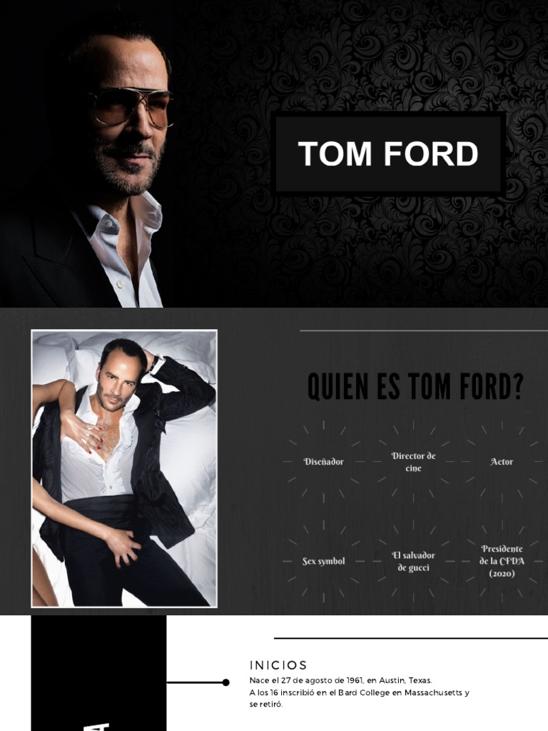 Tom Ford | PDF | Fashion | Ropa