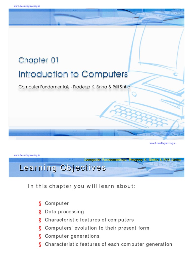 Computer Fundamentals P.K Sinha (By Yogi) - by WWW - LearnEngineering ...