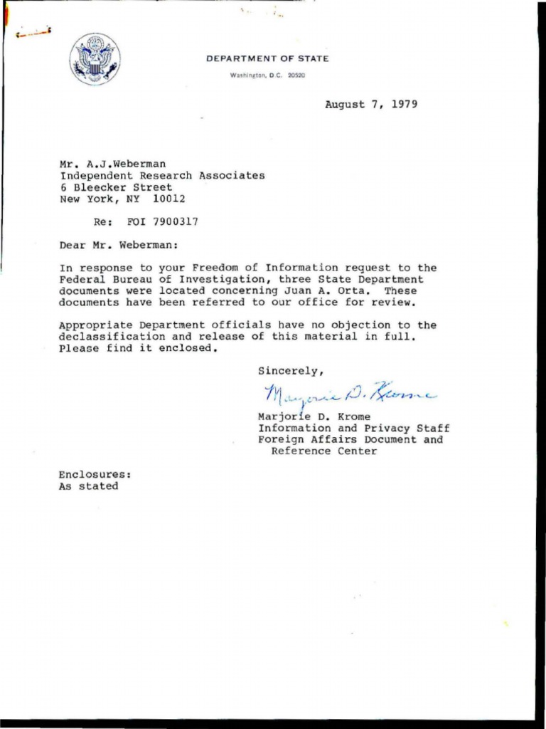 Juan Orta | PDF | Legal Procedure | Agencies Of The United States ...