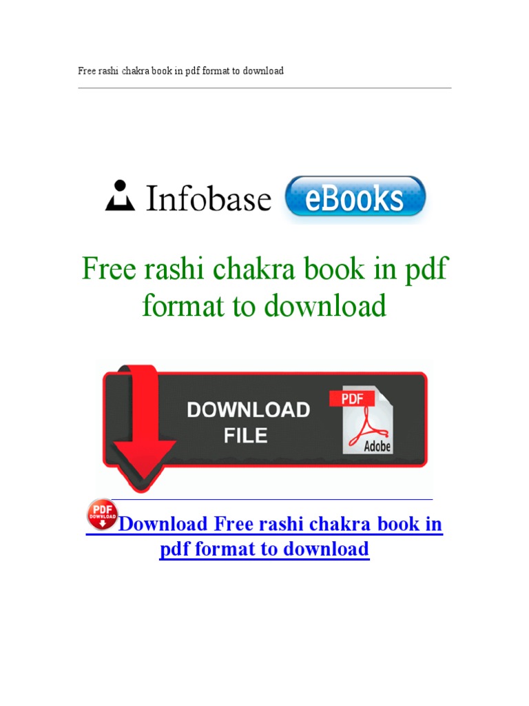 Free Rashi Chakra Book in PDF Format To Download PDF | PDF | Microsoft ...
