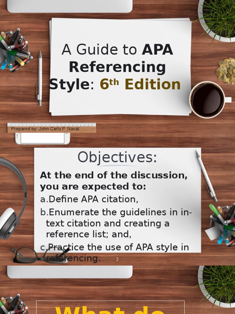 APA 6th Edition | PDF | Citation | Apa Style