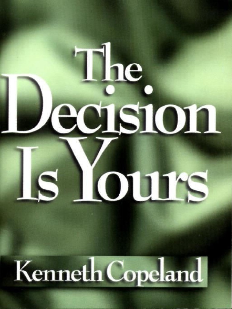 The Decision Is Yours PDF | PDF | Jesus | Religious Belief And Doctrine