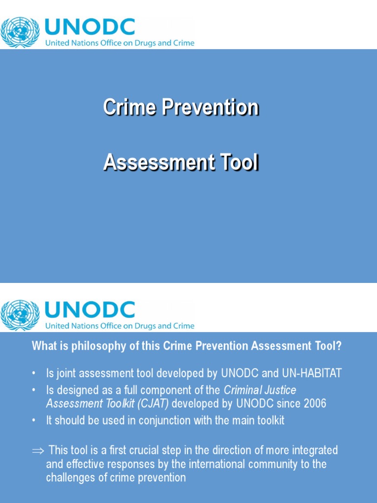 Crime Prevention Assessment Tool | PDF | Crime Prevention | Crime ...
