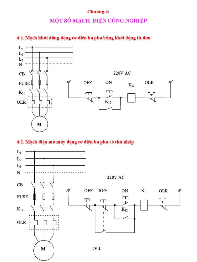 Mach Dien Cong Nghiep | PDF
