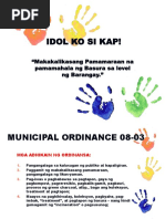 ORDINANCE-Barangay Solid Waste Management Ordinance of Barangay Minuyan Proper | PDF