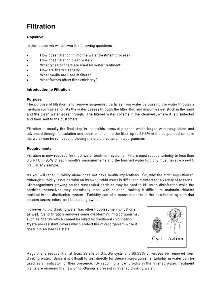 Sand Filter Design | PDF | Filtration | Water Purification