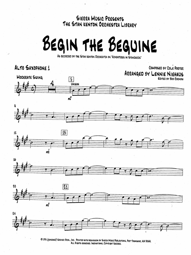 Begin The Beguine | PDF