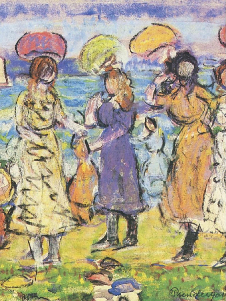 Maurice Prendergast Paintings For Reproduction | PDF | Watercolor ...
