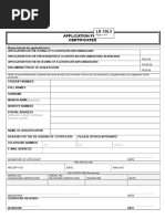 NSC Pledge Form | PDF | Government | Business