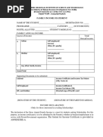 Income Certificate Application Form | PDF