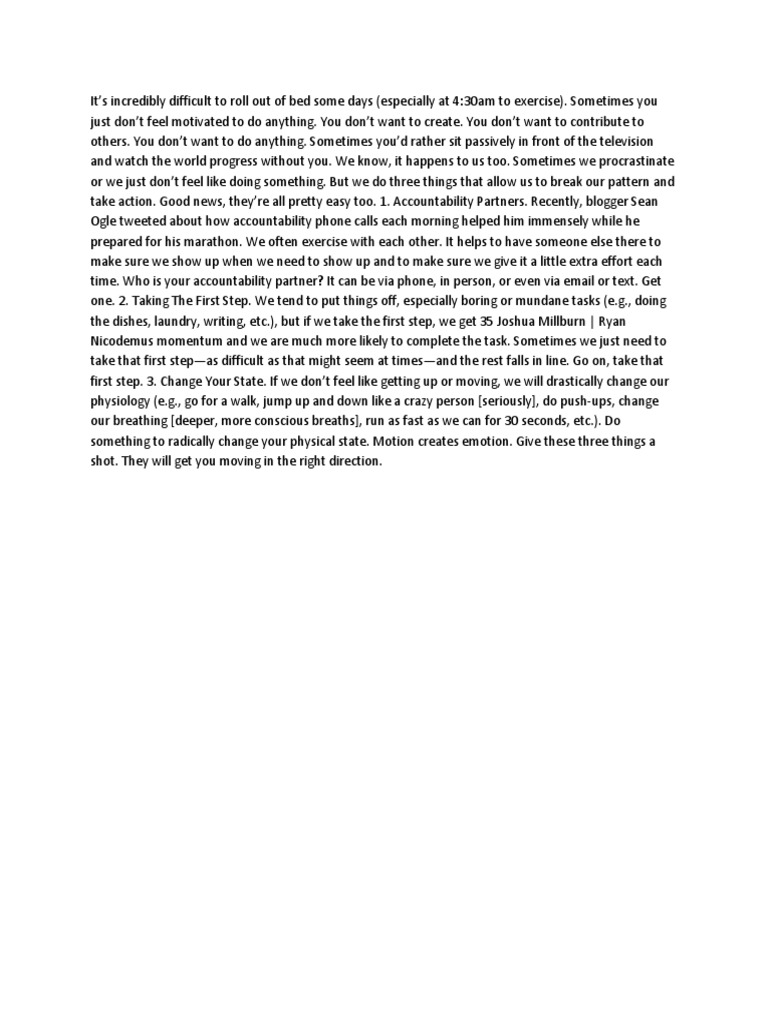 Motion Creates Emotion | PDF