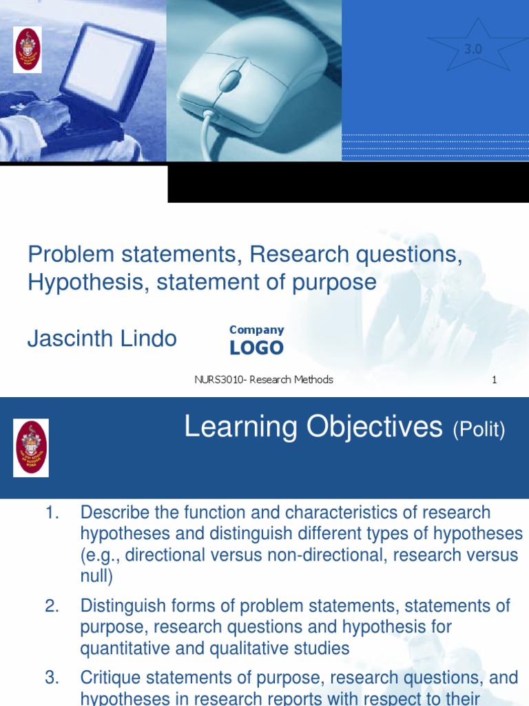 Problem Statement | PDF | Hypothesis | Quantitative Research