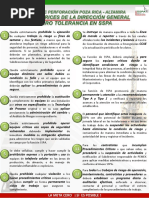 13 Directrices Cero Tolerancia | PDF