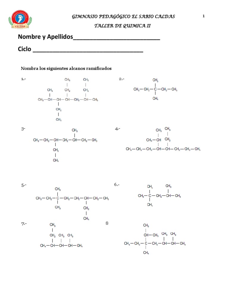 Quimica 1 Alcenos | PDF | Química Orgánica | Química
