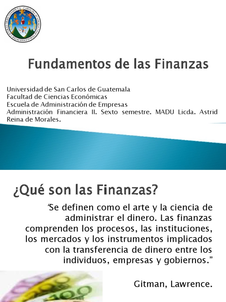 Fundamentos de Las Finanzas | PDF | Compartir (Finanzas) | Inversiones